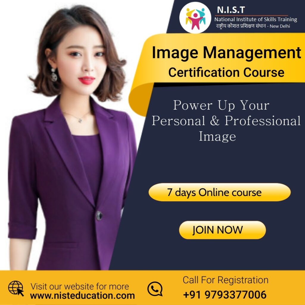 Image Consultant Certificate Course Nist